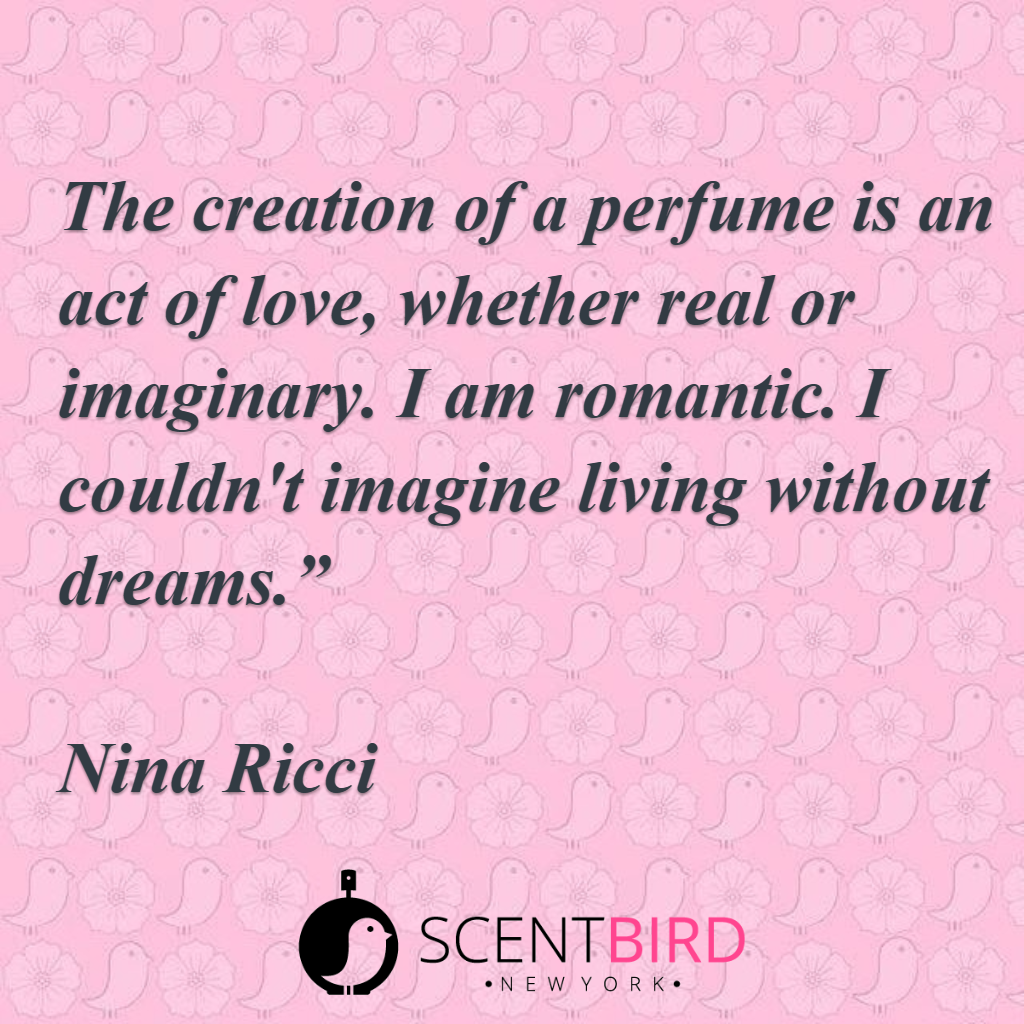 Nina Ricci perfume quote - Scentbird Blog